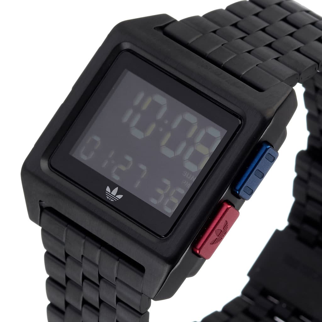 [New]Adidas Originals Unisex Digital Watch Black Z01-3042-00 - BE ...