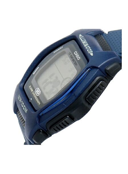 [New]waterproofing navy Black of the CASIO standard HDD-600C-2A watch ...