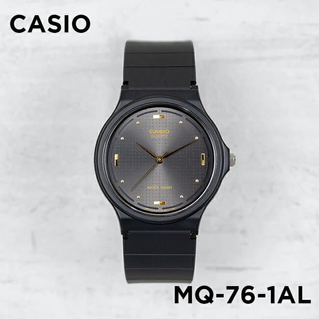 [New]Black of the CASIO standard men MQ-76-1AL watch Lady's boy woman - BE FORWARD Store