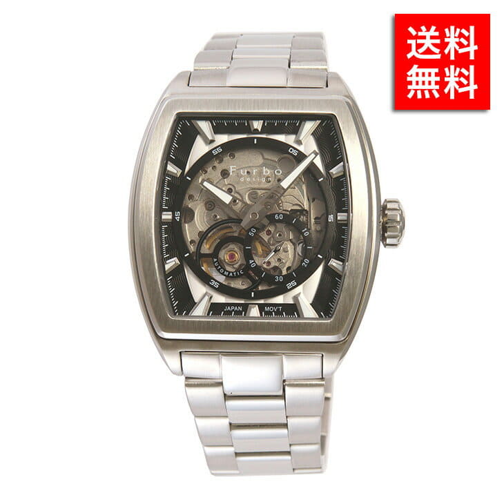 [New]It is in Furbo design watch furubodezain F2502 BKSS men business ...