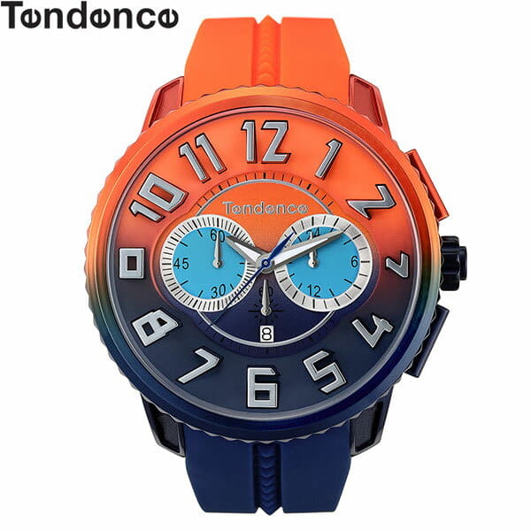 [New] TENDENCE D color [De'Color] TY146104 gradation men Lady's watch ...