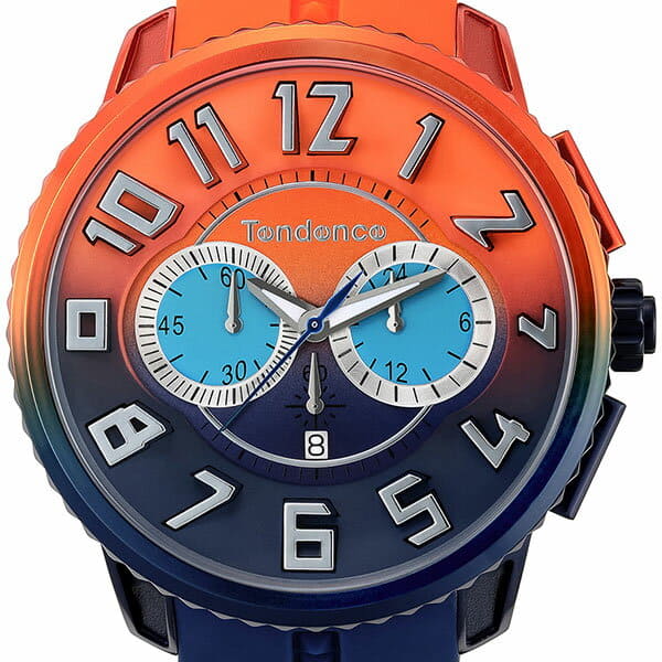 [New] TENDENCE D color [De'Color] TY146104 gradation men Lady's watch ...