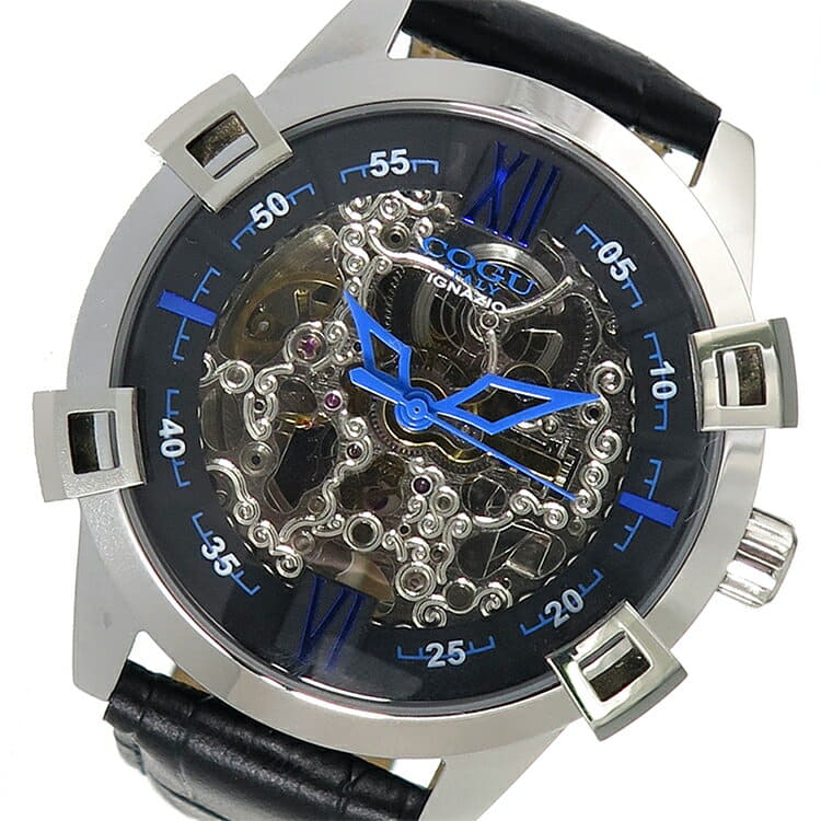 [New]kogu COGU self-winding watch men watch SKN2-BL black [watch low ...