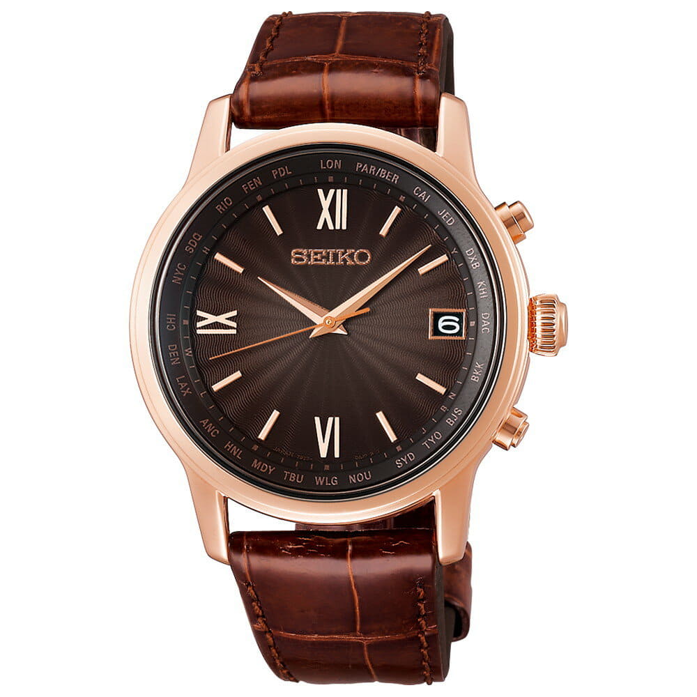 [New]SEIKO Brights SEIKO BRIGHTZ electric wave solar world time watch ...