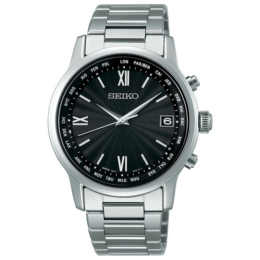 [New]SEIKO Brights SEIKO BRIGHTZ electric wave solar world time watch ...