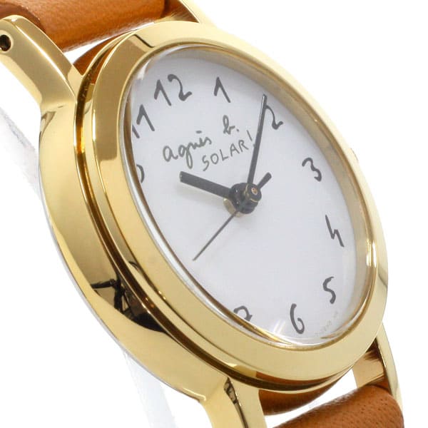 [New]agnis b. agnes b. Solar clock Lady's watch FBSD980 - BE FORWARD Store