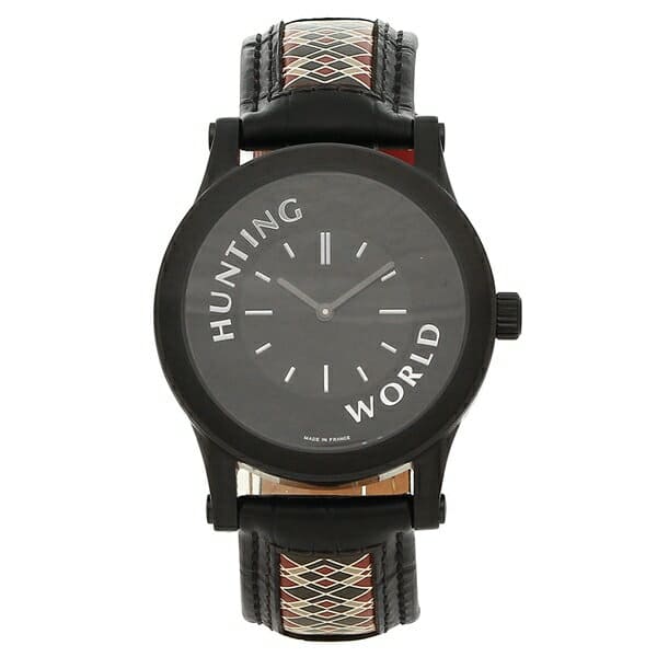 [New]Hunting World watch men HUNTING WORLD HWS001BK black - BE FORWARD ...