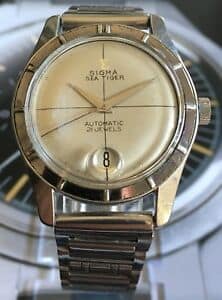 [New]Watch vintage Sigma sea tiger jewel stainless steel diver's watch ...