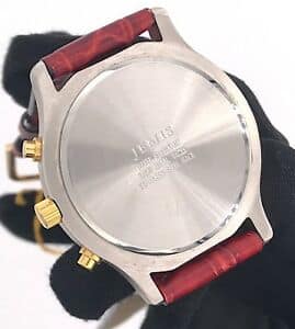 [New]Watch vintage quartz chronograph millimeters nos jemis cal vd55a ...