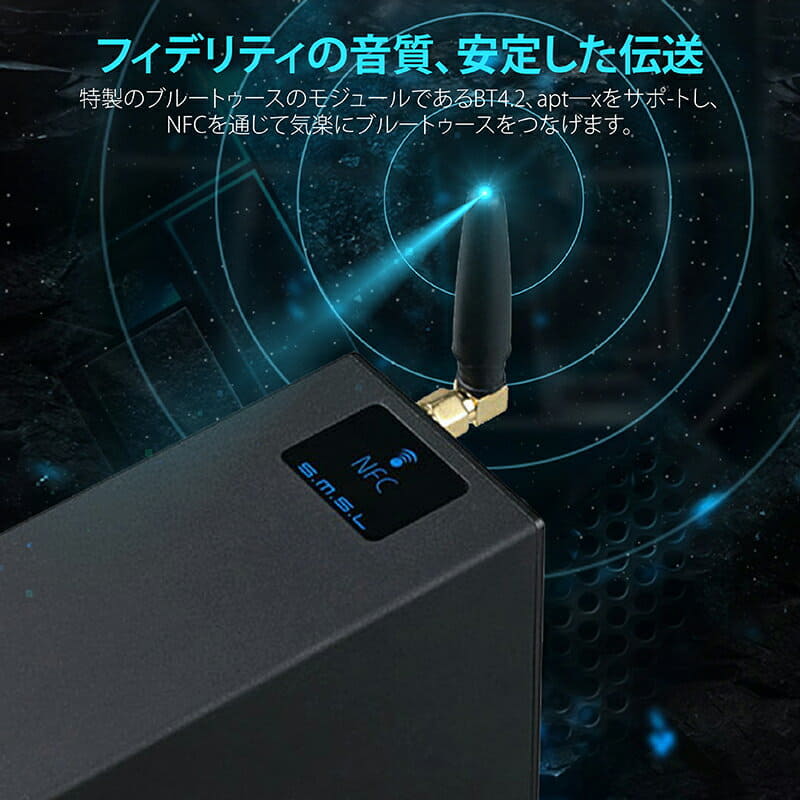 [New]SMSL AD18 Power Amplifier DAC Decoder 80Wx2 DSP Bluetooth4.2 AD18 ...