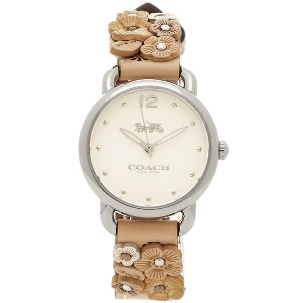 [New]Coach watch lady's COACH 14502873 brown off-white - BE FORWARD Store