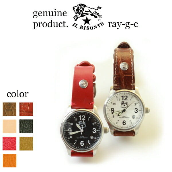 [New]IL BISONTE Arm Ladies Byzonte Quartz WAtch with date display ...