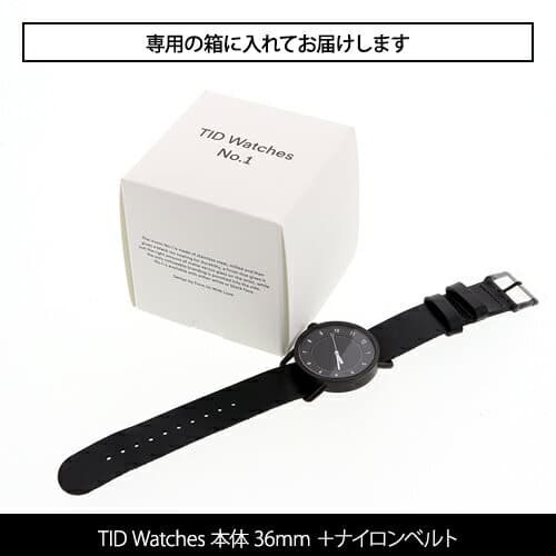 [New]TID-36+N TID Watches clock watch tiddootchizu black black monotone ...
