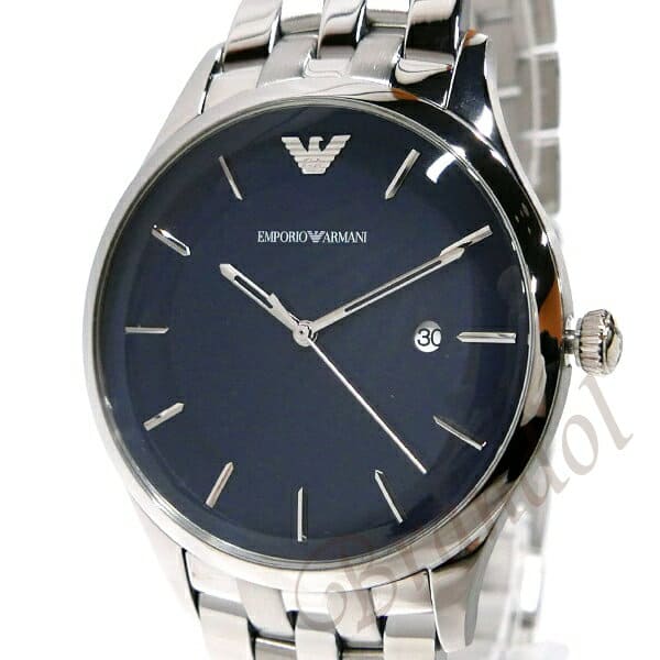 [New] Emporio Armani EMPORIO ARMANI men watch LAMBDA lambda 43mm navy X ...
