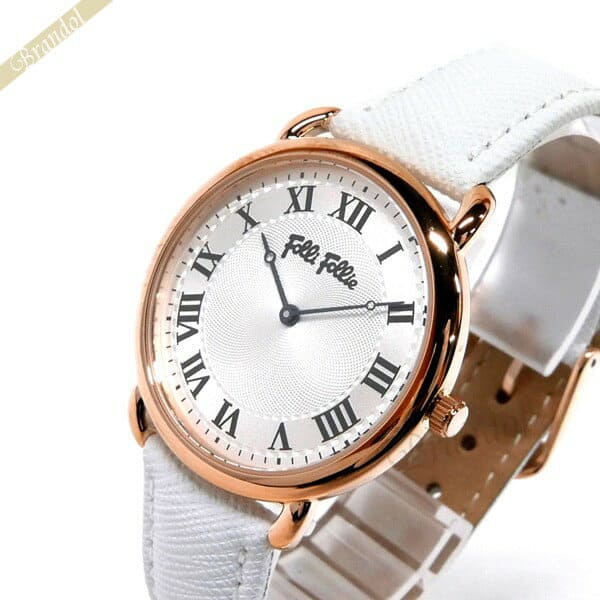 [New] Folli Follie Ladies Watch perfect match 33mm white WF16R013SPS WH - BE FORWARD Store