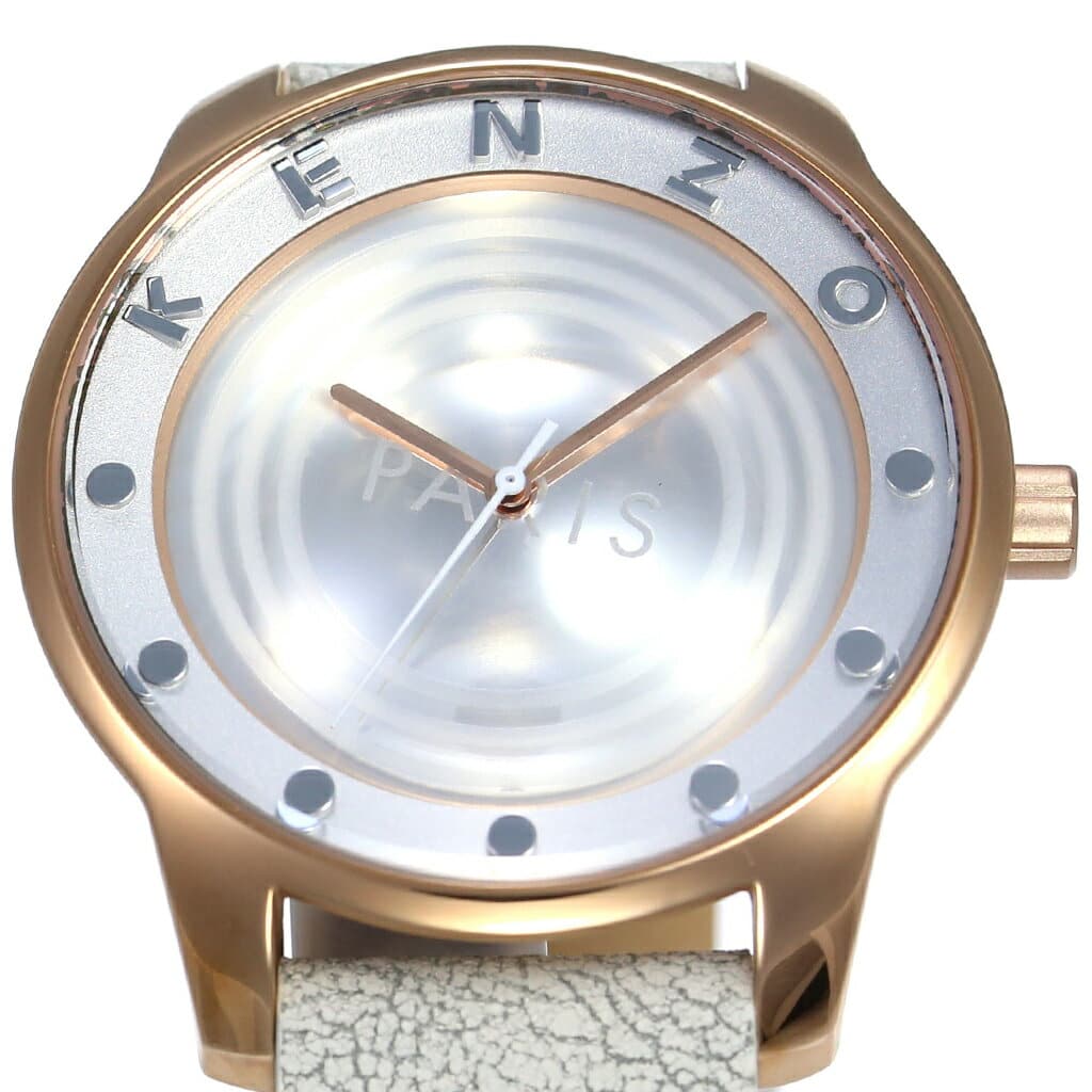 [New]Kenzo watch KENZO clock KENZO watch Kenzo clock 7 silver K0054007 ...
