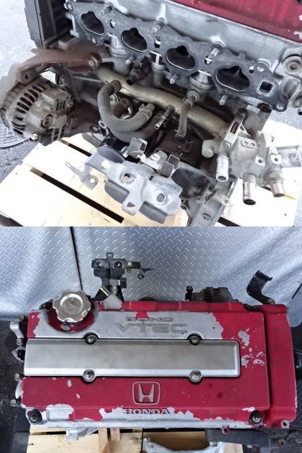 [Used]SPOON spoon EK9 Civic Type R Late Model B16B complete Engine 60 ...