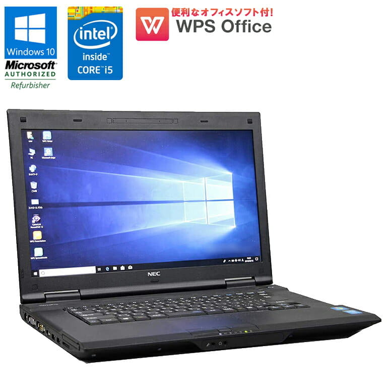 [Used]NEC VersaPro decorative collar pro VK26MD-H Windows10 Pro Core i5 4300M 2.6GHz memory 4GB ...
