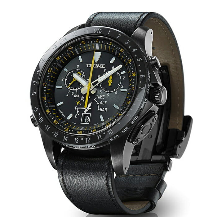 [New]Epson toe room EPSON TRUME TR-MB5008 jet black GPS atmospheric pressure altitude watch - BE ...