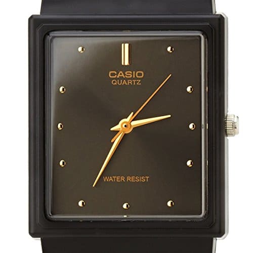 [New]CASIO MQ-38-1A Casio black men lady's unisex analog square watch ...