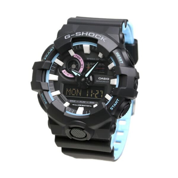 [New] G-SHOCK special color Neon accent color watch GA-700PC-1ADR Casio ...