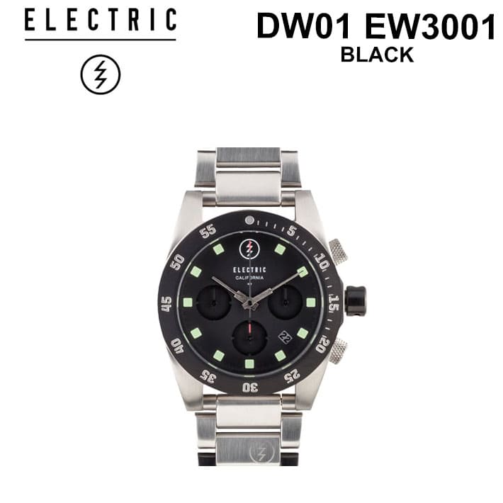 [New]ELECTRIC watch [DW01 EW3001 SS BLACK] - BE FORWARD Store