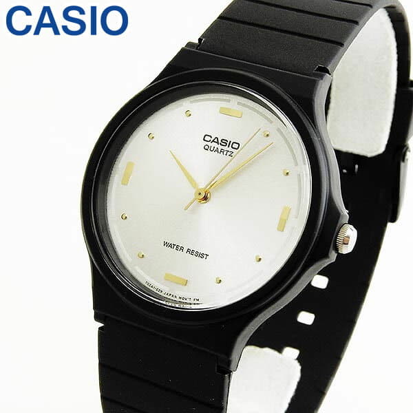 [New]CASIO MQ-76-7A1 silver men Lady's watch clock analog - BE FORWARD Store