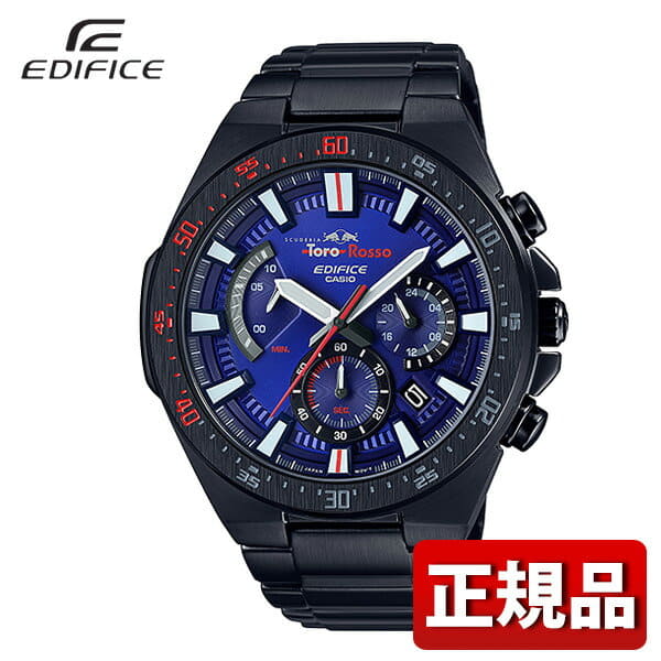 [New] CASIO EDIFICE EFR-563TRJ-2AJR Men's Watch analog black Red blue ...