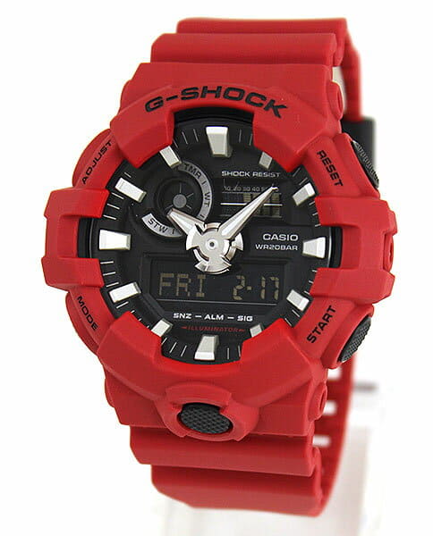[New]CASIO Casio G-SHOCK G-SHOCK GA-700-4A men watch urethane quartz ...