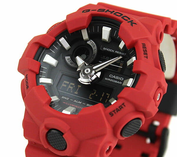 [New]CASIO Casio G-SHOCK G-SHOCK GA-700-4A men watch urethane quartz ...