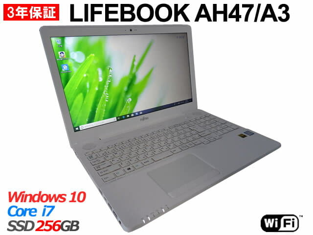 [Used]FUJITSU LIFEBOOK AH47/A3 FMVA47A3WC [premium white] Note A4 ...