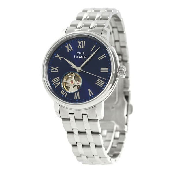 [New]Club La Mer CLUB LA MER navy blue open heart BJ7-018-71 watch ...