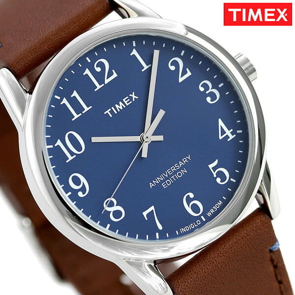 [New]Model 38mm TW2R36000 TIMEX watch leather belt clock of the 40th ...