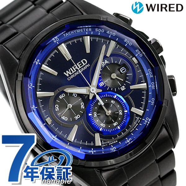 [New]SEIKO wired SEIKO WIRED chronograph men watch AGAV102 reflection ...