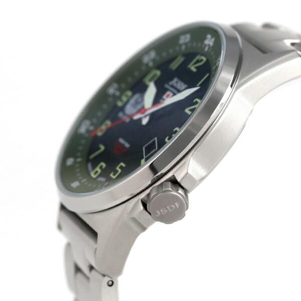 [New]Kentex JSDF Standard Men's Solar Watch Green Watch S715M-04 - BE ...