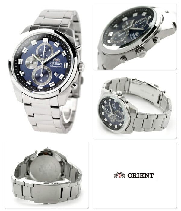 [New]Orient watch men ORIENT neo-seventy chronograph big case WV0471TT ...