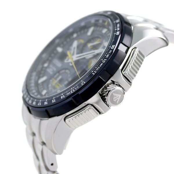[New]CITIZEN sky U680 blue Angels Eco Drive electric wave JY8058-50L ...