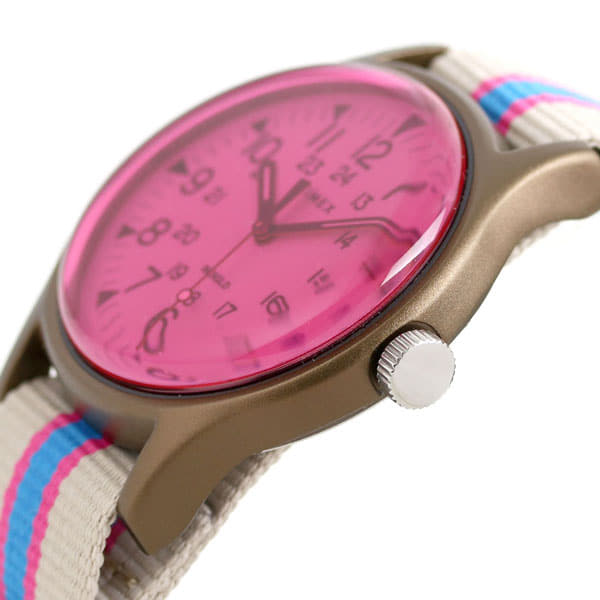 [New]Timex watch MK1 California Unisex TW2T25600 TIMEX pink/graige - BE ...