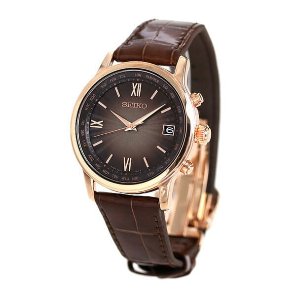 [New]SEIKO Brights Classic dressy electric wave solar men watch SAGZ098 ...