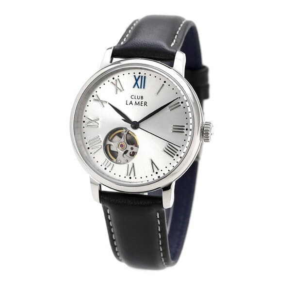 [New]Club La Mer self-winding watch open heart leather belt BJ7-018-62 ...