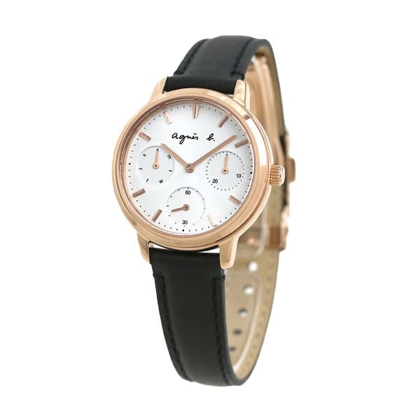 [New]agnis b. clock Sam 32mm Lady's watch leather belt FCST989 agnes b ...