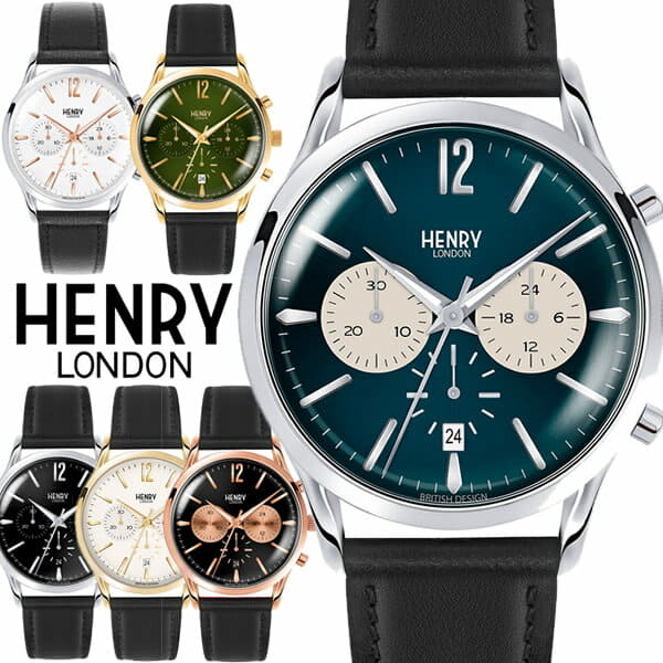 [New][100% genuine ] Henry London HENRY LONDON watch chronograph men ...