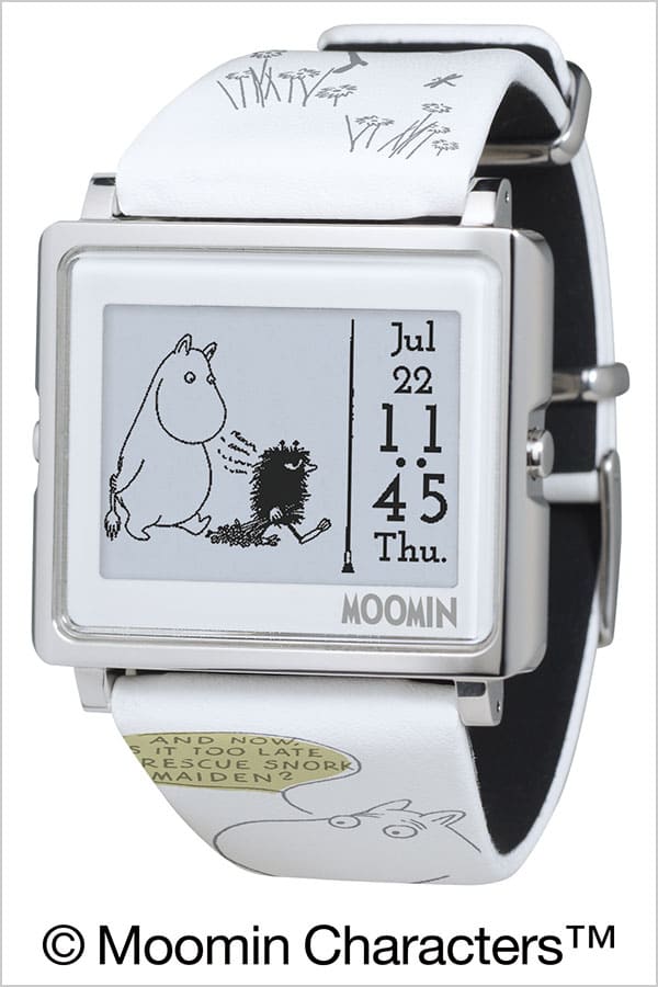 [New]Mumin Smart Canvas MOOMIN COMICS men Lady's liquid crystal W1 ...
