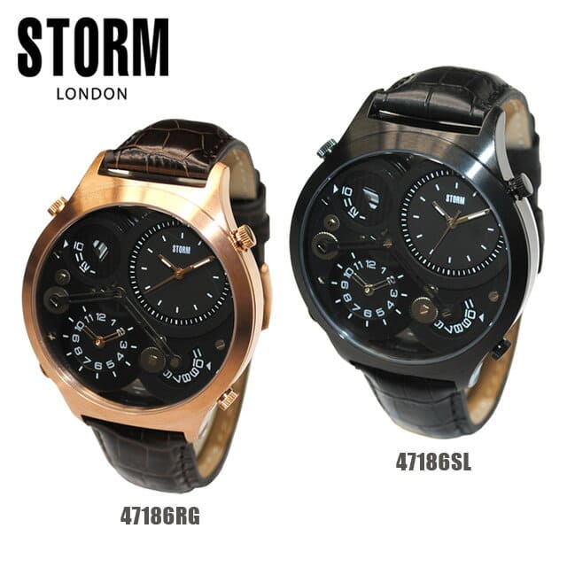[New]STORM LONDON (storm London) clock watch QUADRA 47186RG Rose gold ...