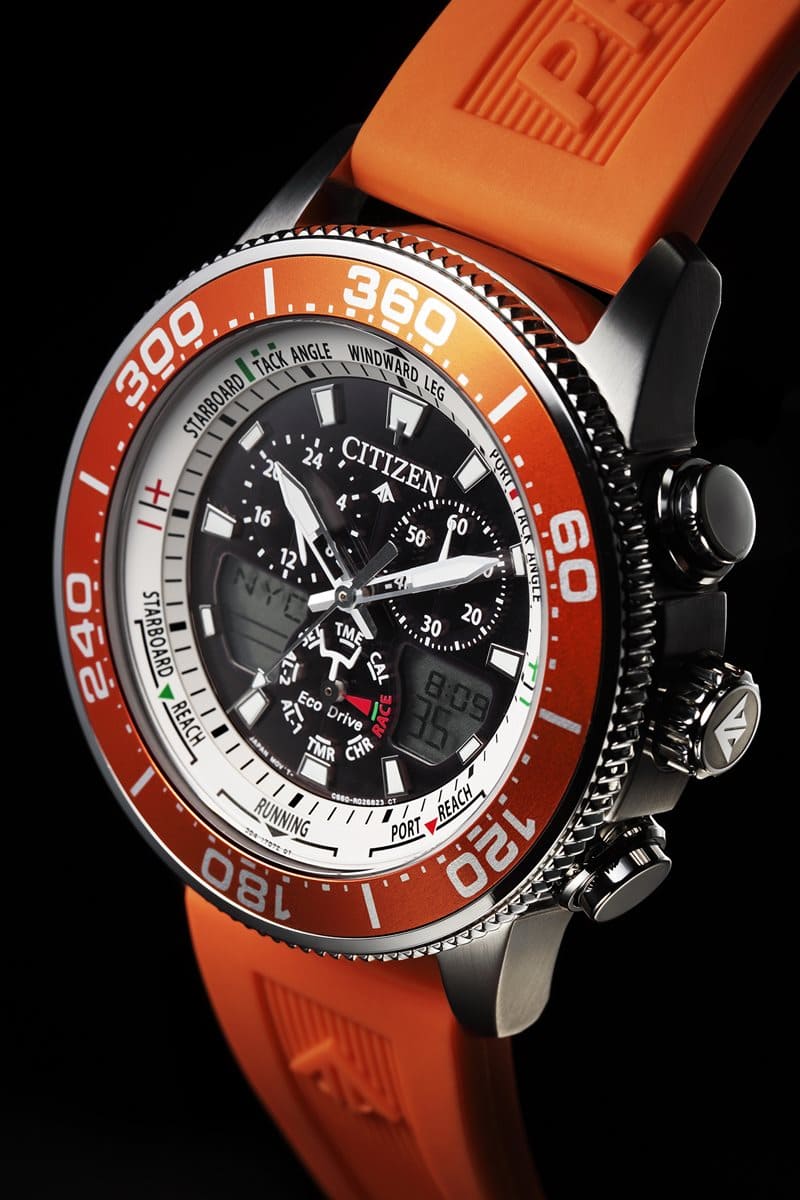 [New] CITIZEN pro master Citizen PROMASTER Eco Drive yacht timer watch ...