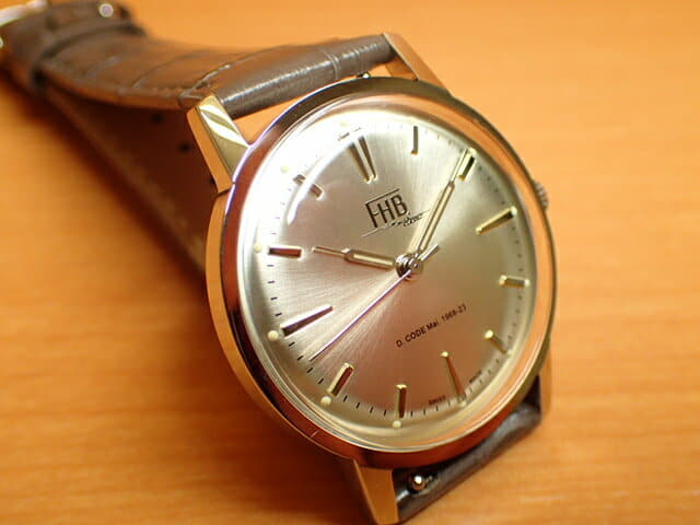 [New]The basic form of the FHB F H B watch Classic flare series Classic ...