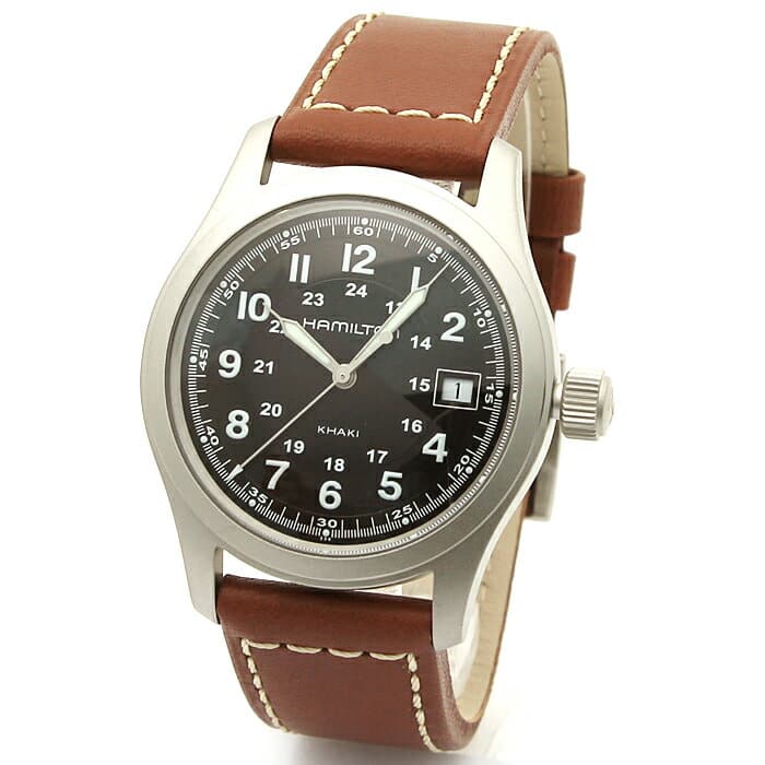 [New]Hamilton HAMILTON khaki field men clock H68411533 Black - BE ...