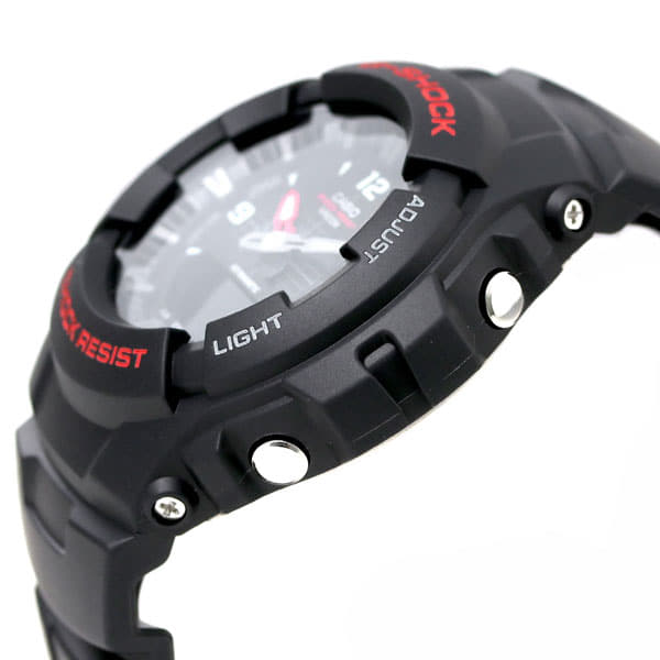[New] G-SHOCK CASIO G-100-1BV watch Casio G-Shock standard model Black ...