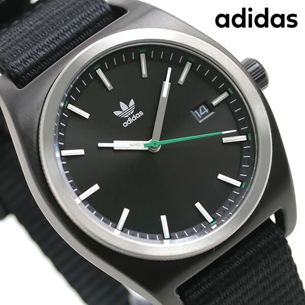 [New] Adidas originals clock men Lady's watch Z093045-00 adidas process ...