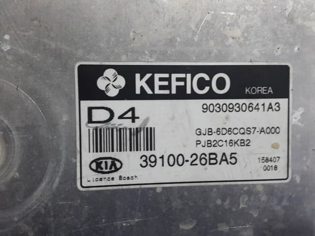 [Used] Engine Control Unit / ECU KIA Rio 2005 3910026BA5 - BE FORWARD ...
